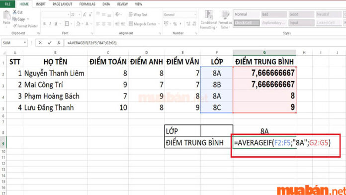 [Video] Bỏ túi ngay 4 cách tính trung bình trong Excel cực nhanh chóng