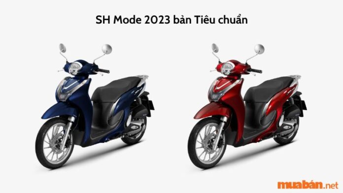 Giá xe SH Mode 2023 mới nhất tháng 12/2023: Phiên bản, màu sắc