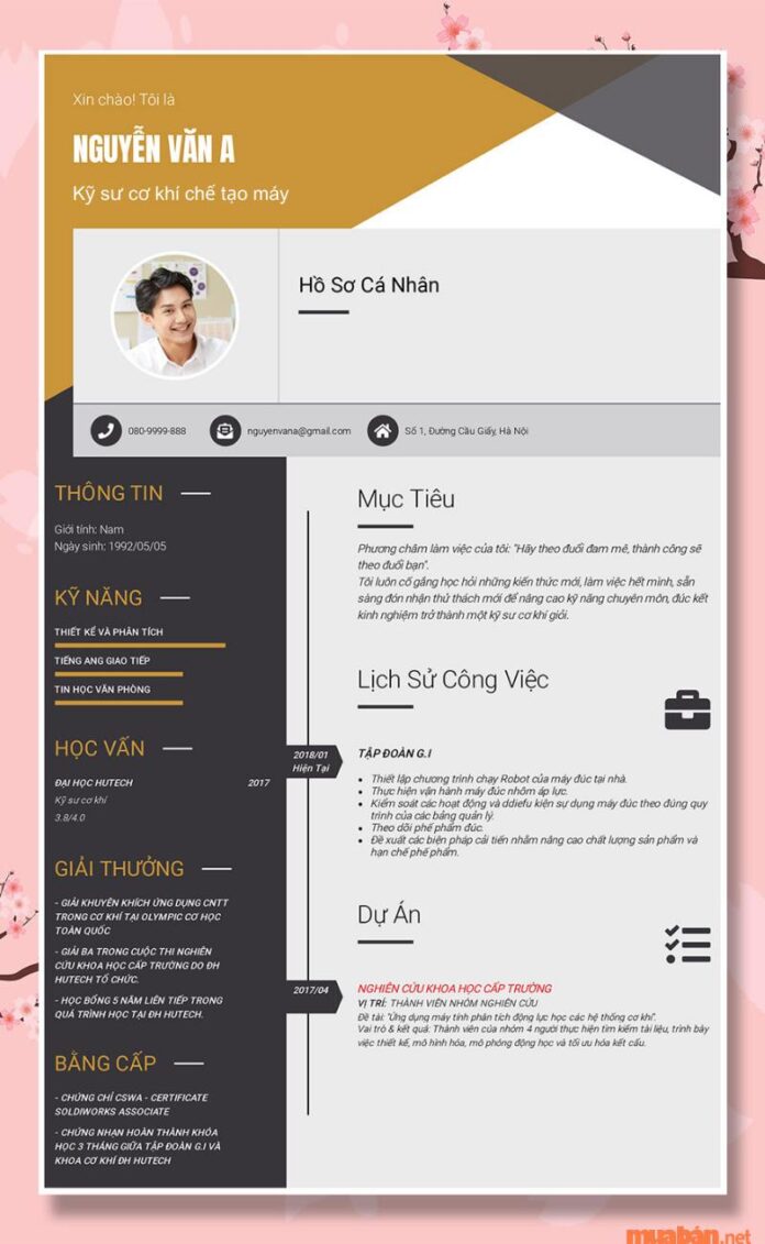 10+ Mẫu CV xin việc ngành ô tô chuyên nghiệp theo từng vị trí